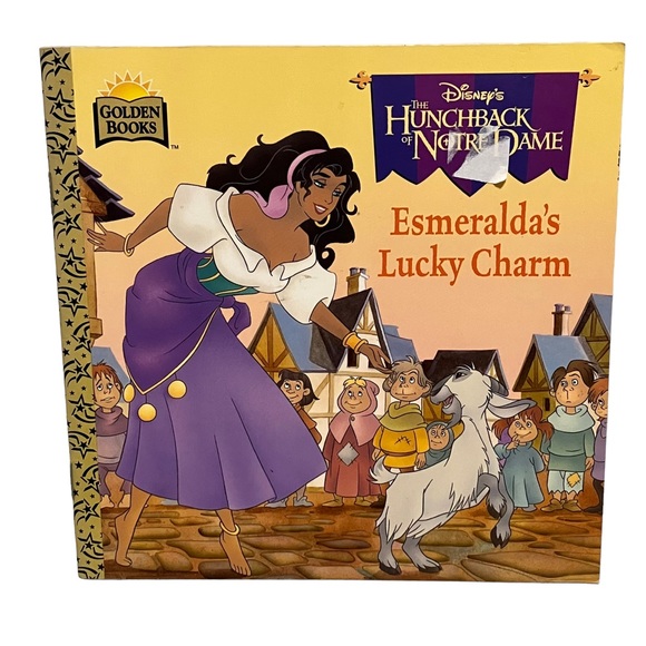Disney | Other | Disneys Hunchback Of Notre Dame Esmeraldas Lucky Charm Book | Poshmark